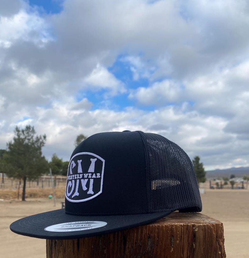 SM Sassy Mare Western Wear Black Trucker Hat - Etsy