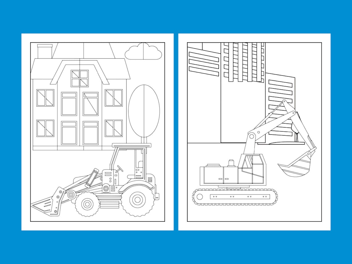 30 Construction Coloring Pages Kids Coloring Pages I Love Construction ...