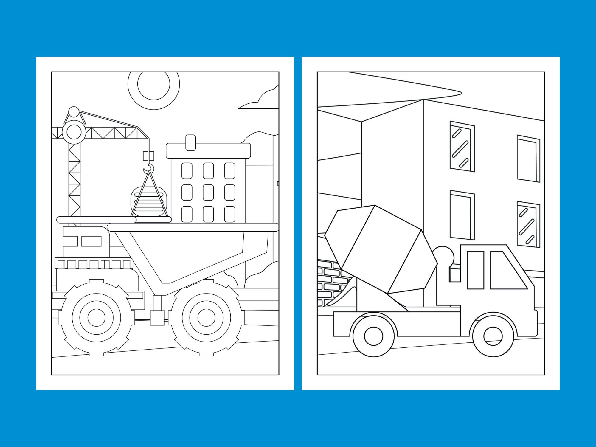 30 Construction Coloring Pages Kids Coloring Pages I Love Construction ...