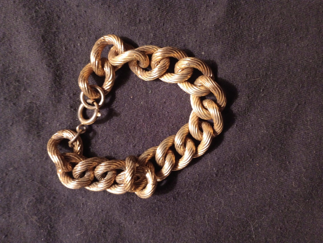 Large Link Chain Bracelet - Etsy