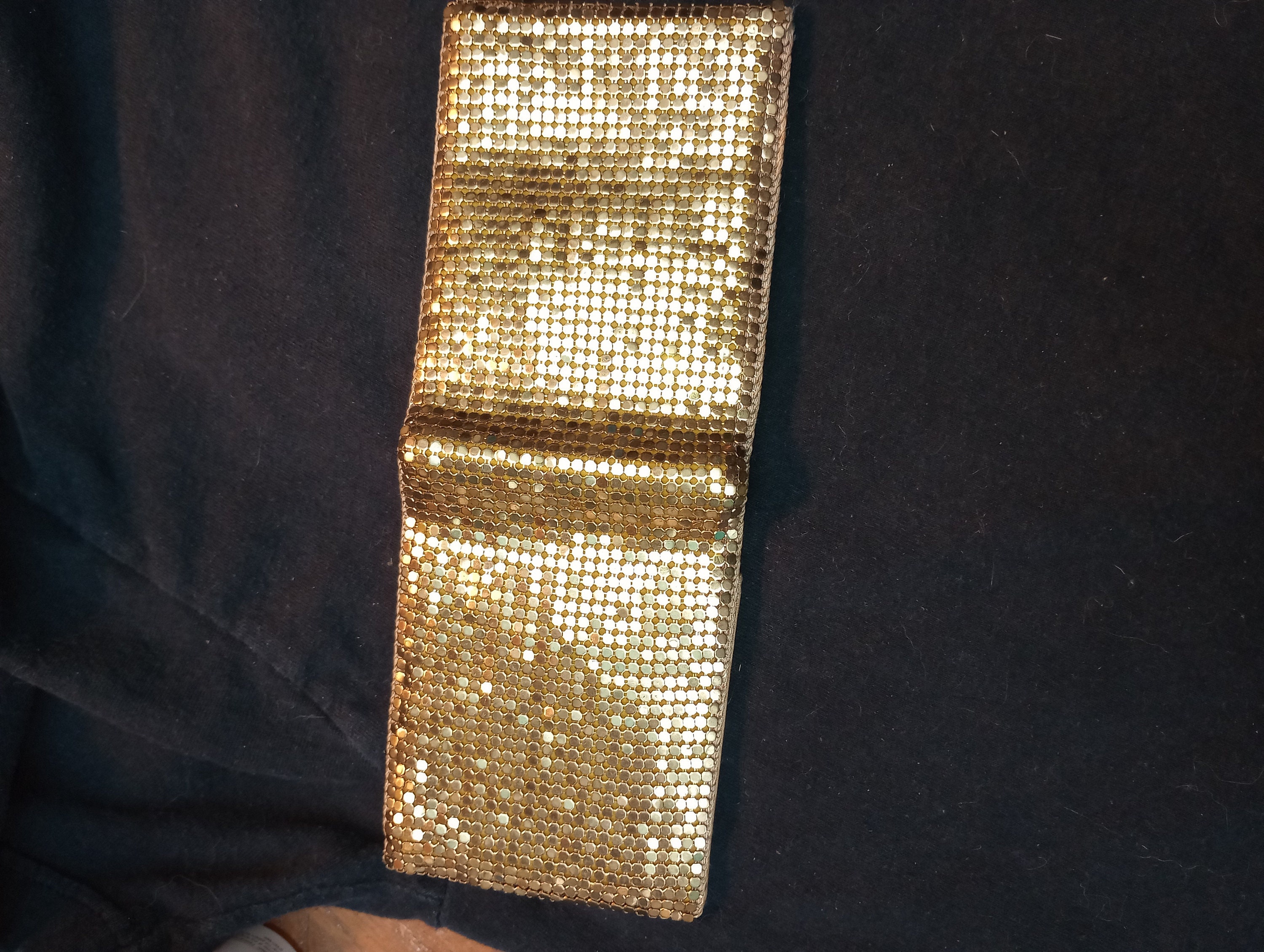 Gold Scaled Wallet- Good Condition - Etsy