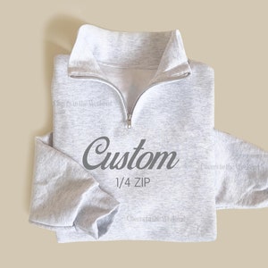 Custom Quarter-zip Sweatshirt, Custom Bachelorette 1/4 Zip Sweatshirt ...