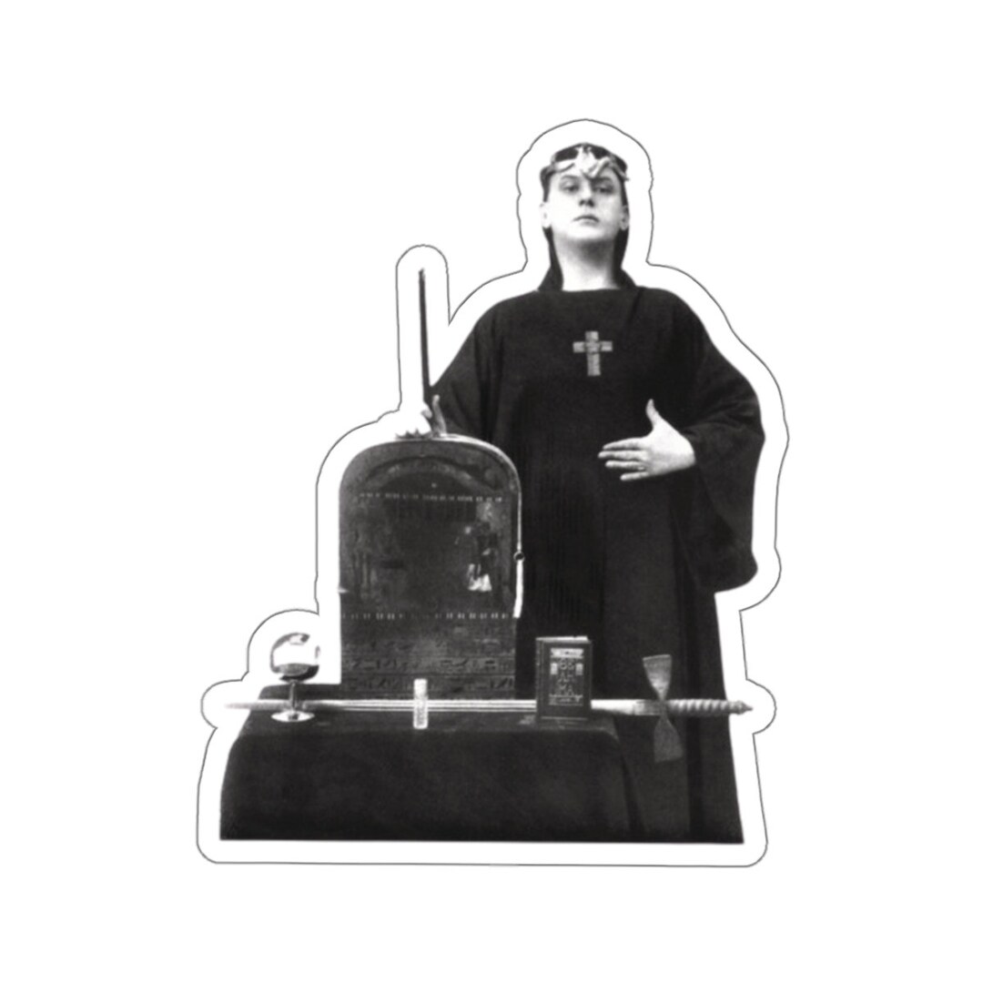 Aleister Crowley I Sticker - Etsy