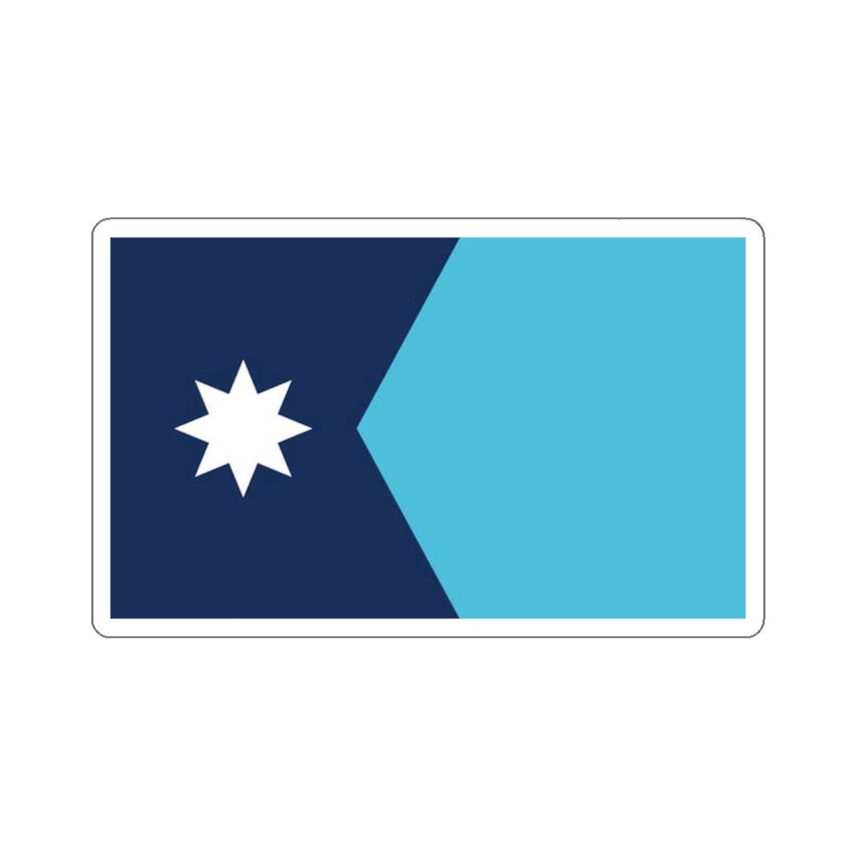 New Minnesota MN State Flag Sticker - Etsy