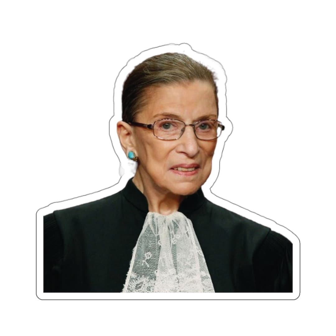 Ruth Bader Ginsburg II RBG Sticker - Etsy