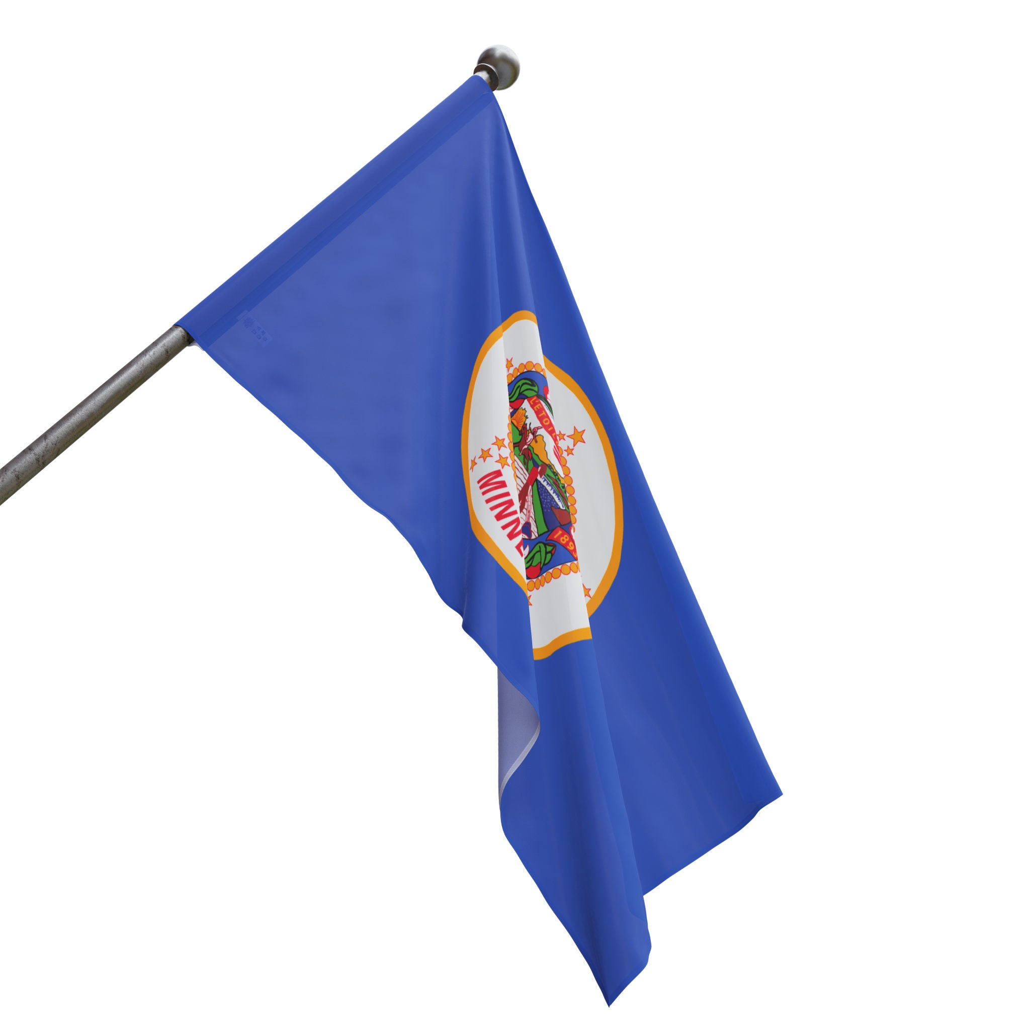 Old Shool Minnesota MN Flag - Etsy