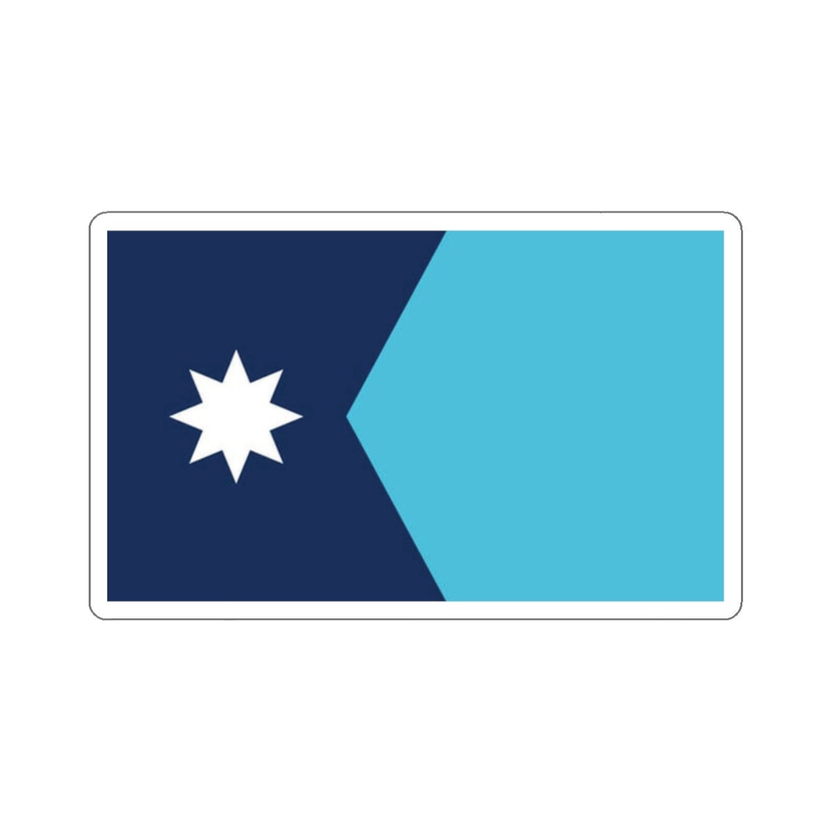 New Minnesota MN State Flag Sticker - Etsy