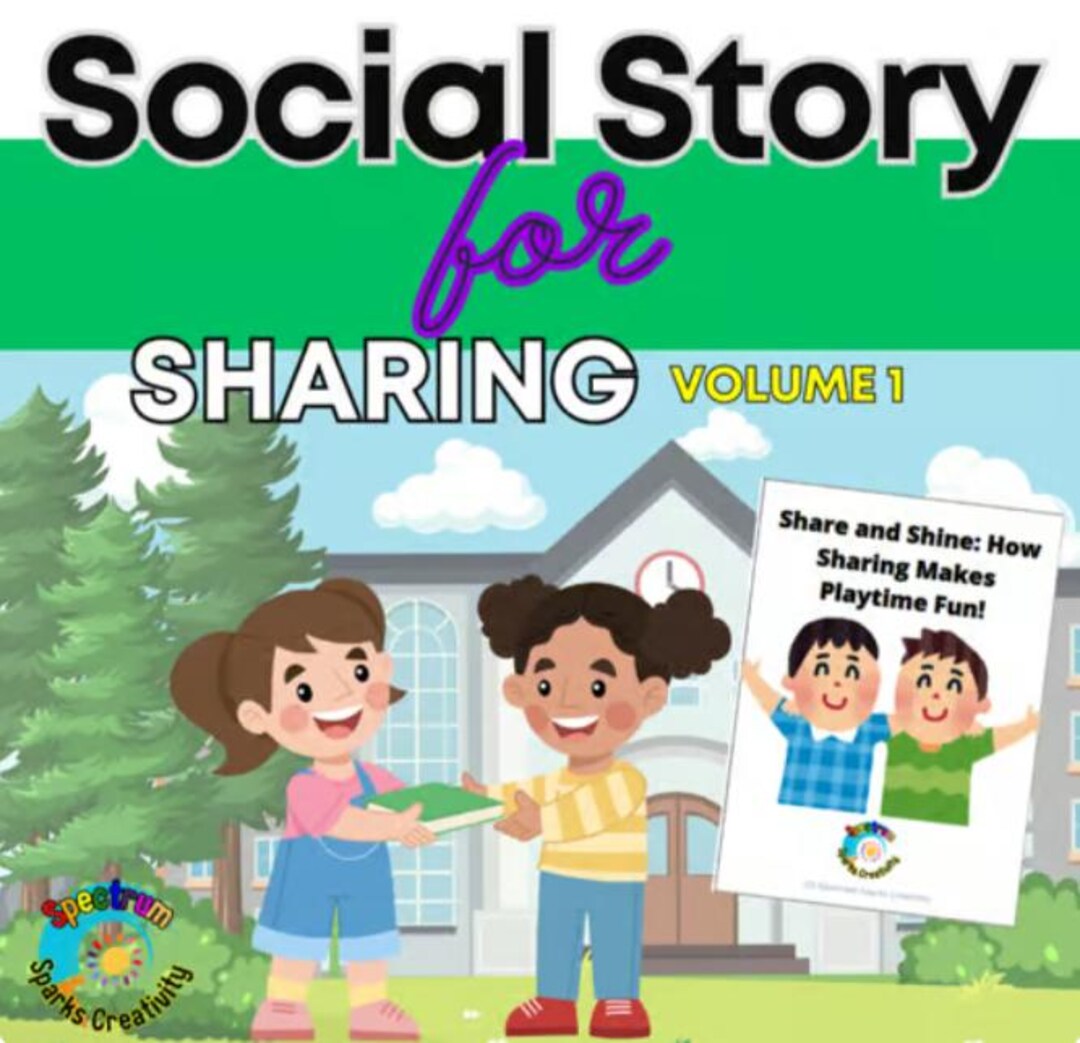 Share and Shine: Simple Social Story for Kids on Taking Turns and ...