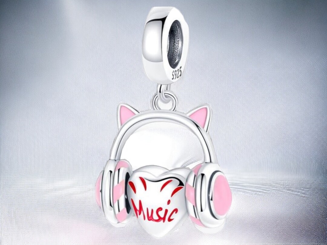 Over-ear Headphones Headphone Hip Hop Rap Dance Radio Music 925 Silver ...