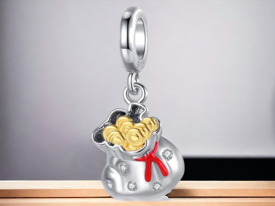 Money Purse Money Bag Loot Bag Bank Robbery Robber Pirate 925 Silver ...