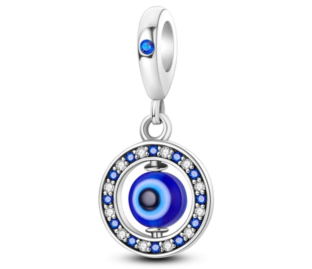 Blue Eye, Envy, Resentment, Jealousy, Greed, Nazar, Evil Eye Charm, 925 ...