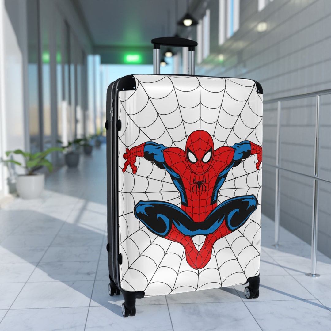 Custom Spider Man Print Kids Suitcase - Etsy