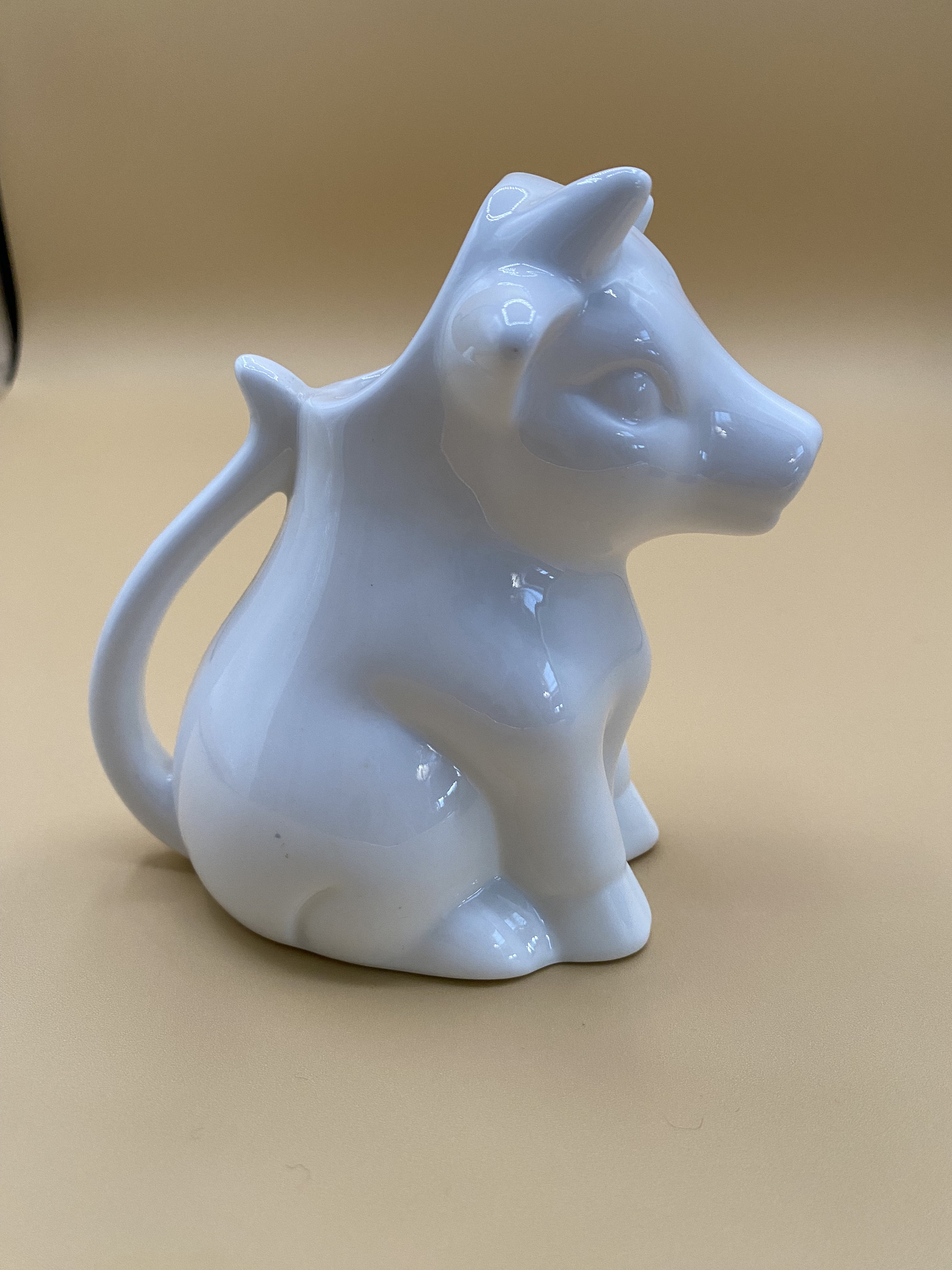 White Ceramic Cow Creamer, Maxwell Williams - Etsy