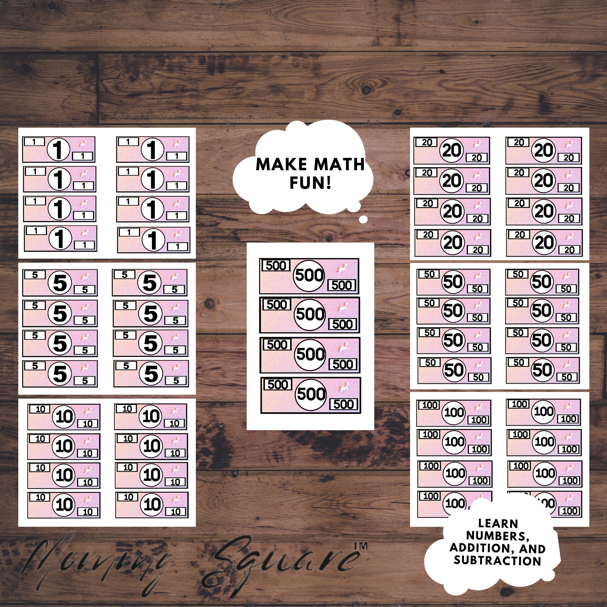 Printable Chore Chart + Reward Game |unicorn Template | Printable ...