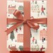 Quirky Christmas Wrapping Paper, Unique Holiday Gift Wrap, Winter ...