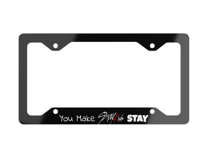 Stray Kids License Plate Frame SKZOO Car Accessories - Etsy