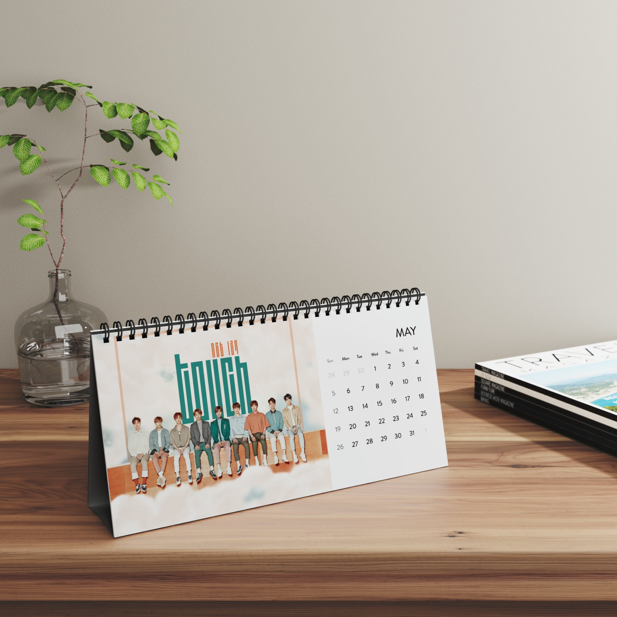 NCT Units Desktop Calendar 2024 Grid - Etsy