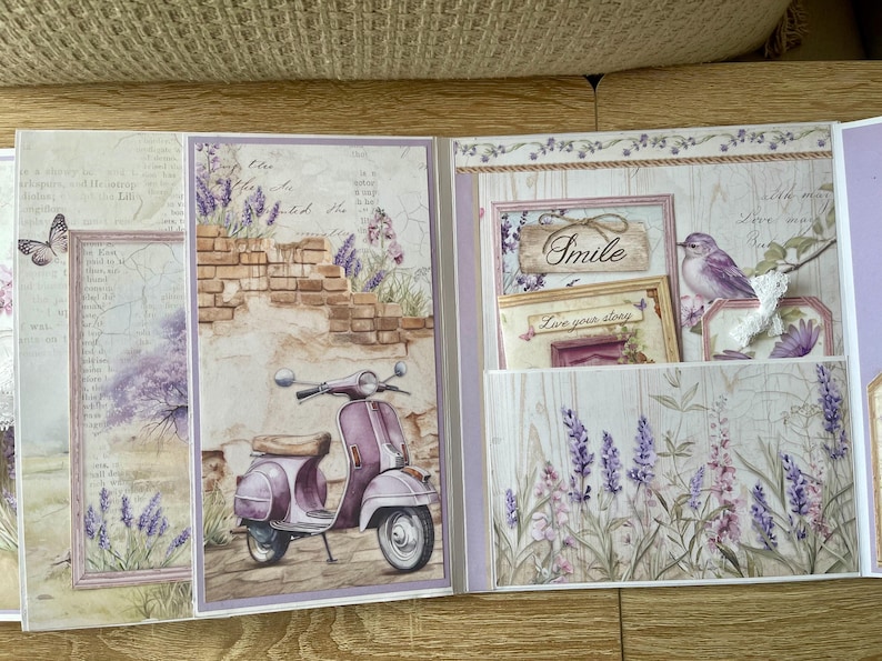 Stamperia Lavender Romantic Collection - Etsy