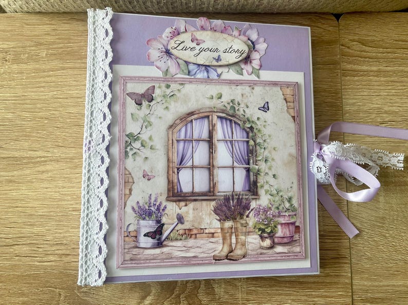 Stamperia Lavender Romantic Collection - Etsy