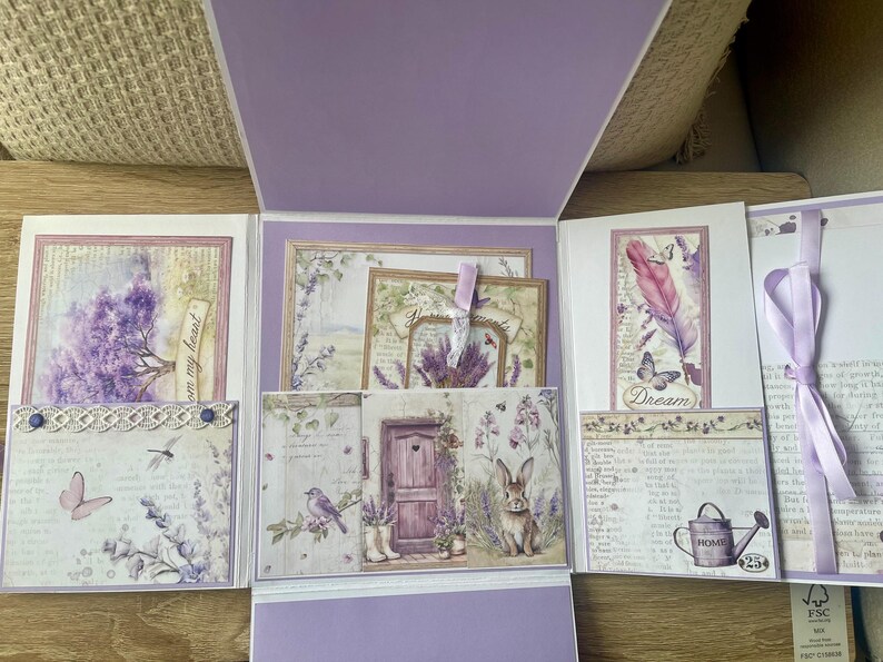 Stamperia Lavender Romantic Collection - Etsy