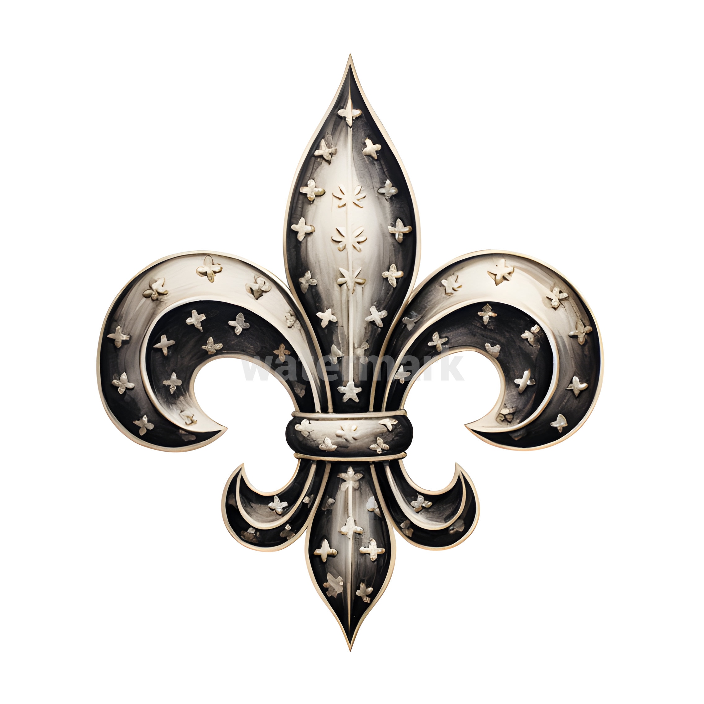 Fleur De Lis Clipart, Watercolor Clipart, Fleur-de-lis Designs, Great ...