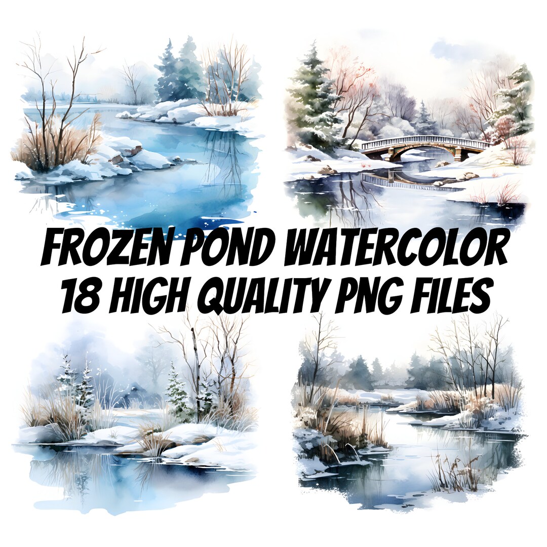 Country Bridges Watercolor Clipart, Bridge Clipart, for Paper Crafts ...