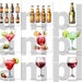 Adult Beverage Clipart, Alcohol Clipart, Beer Wine Watercolor, Paper ...