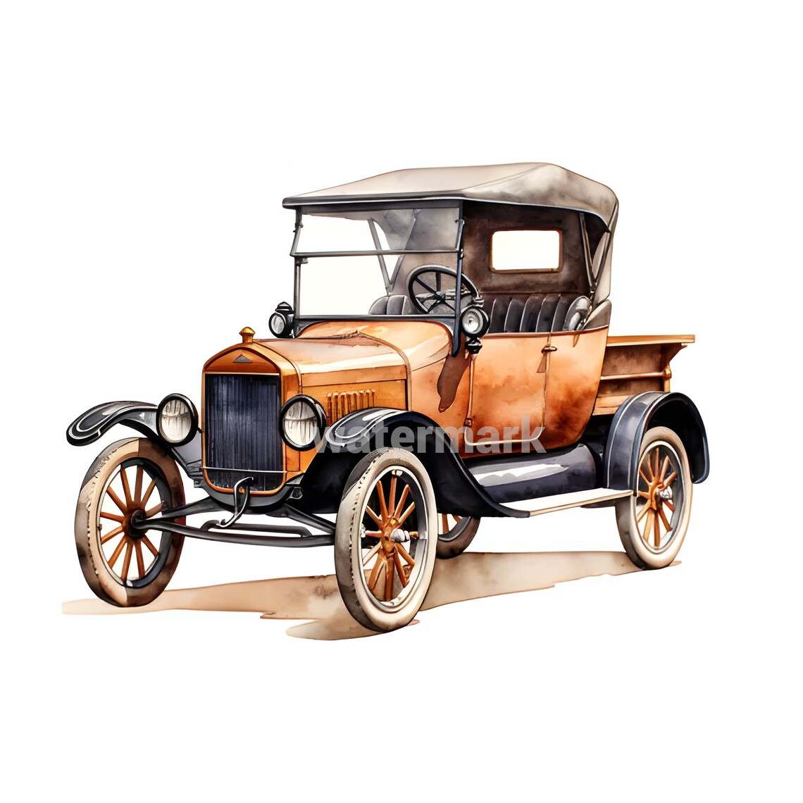 1920s Cars Clipart, Set of 18, Vintage Auto Clipart, Classic Car Art ...