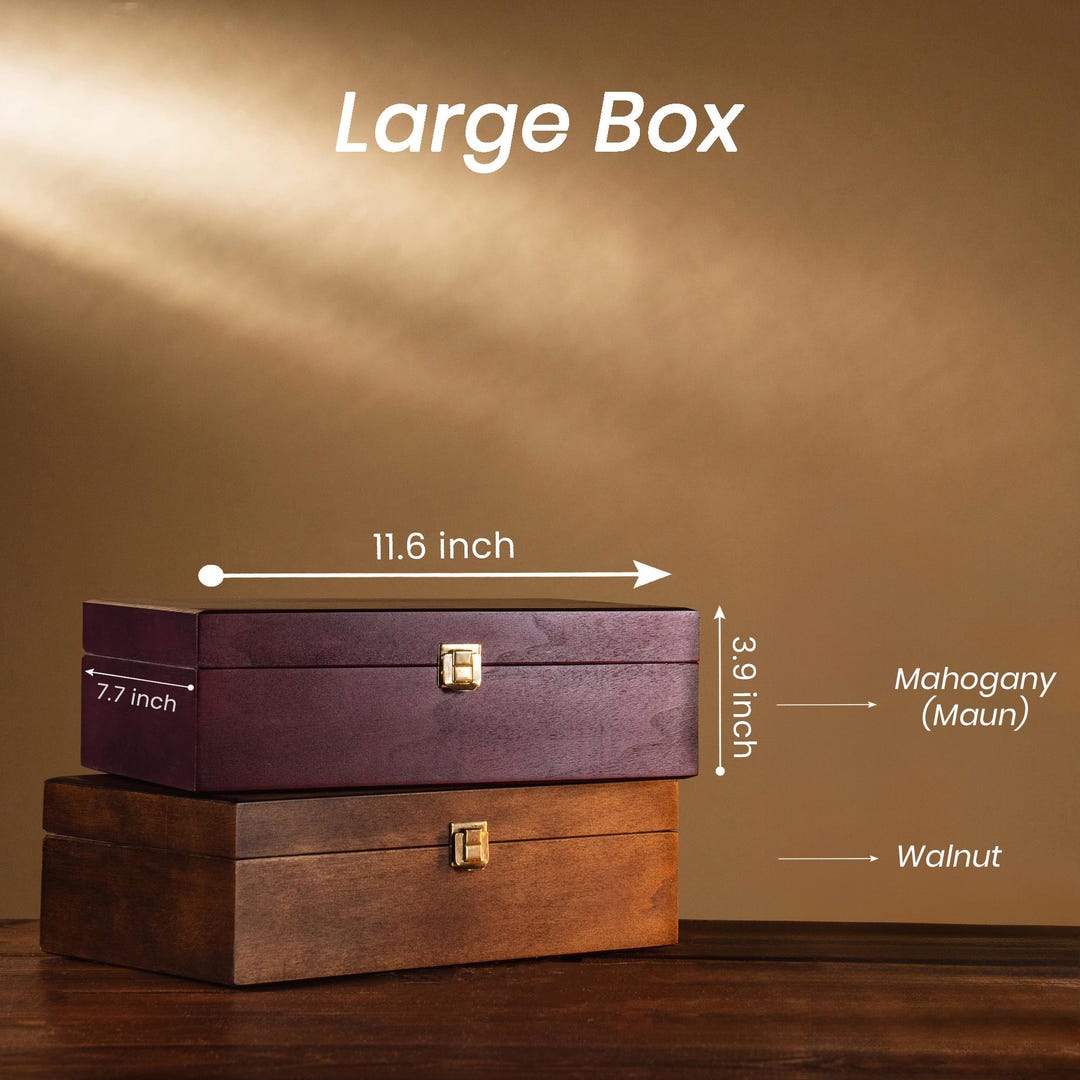 Personalized Engraved Wooden Gift Box - Etsy