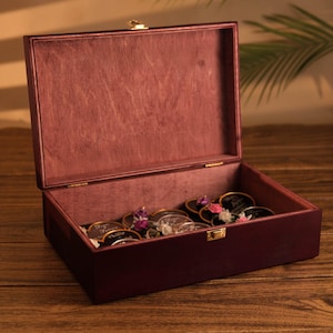 Personalized Engraved Wooden Gift Box - Etsy