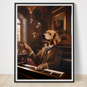 Teacher Pet Portrait, Custom Dog Portrait From Photo, Personalized Dog ...