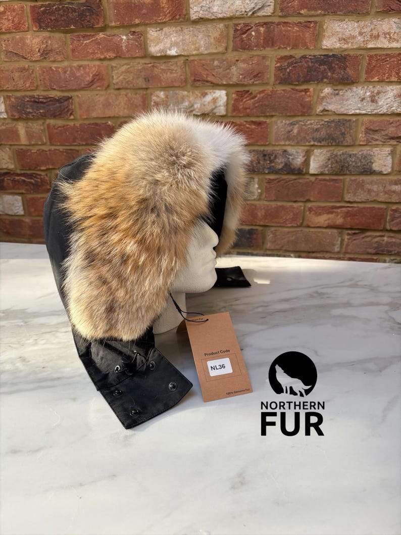 Replacement Coyote Fur Trim Made by Northern Fur, Compatible With NEW ...