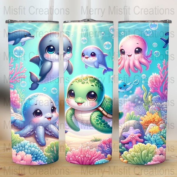 Sea Life Drawing - Etsy