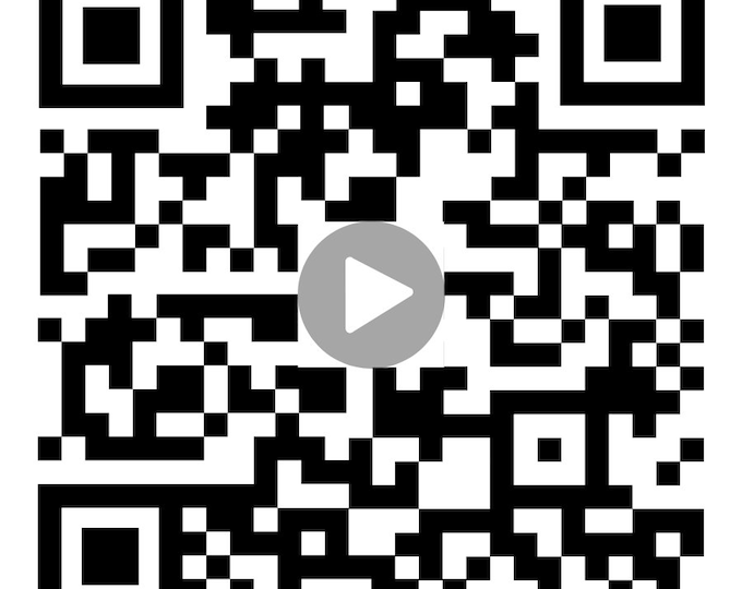 Video And/or Audio Self Recording QR Code | Digital QR Code Download ...