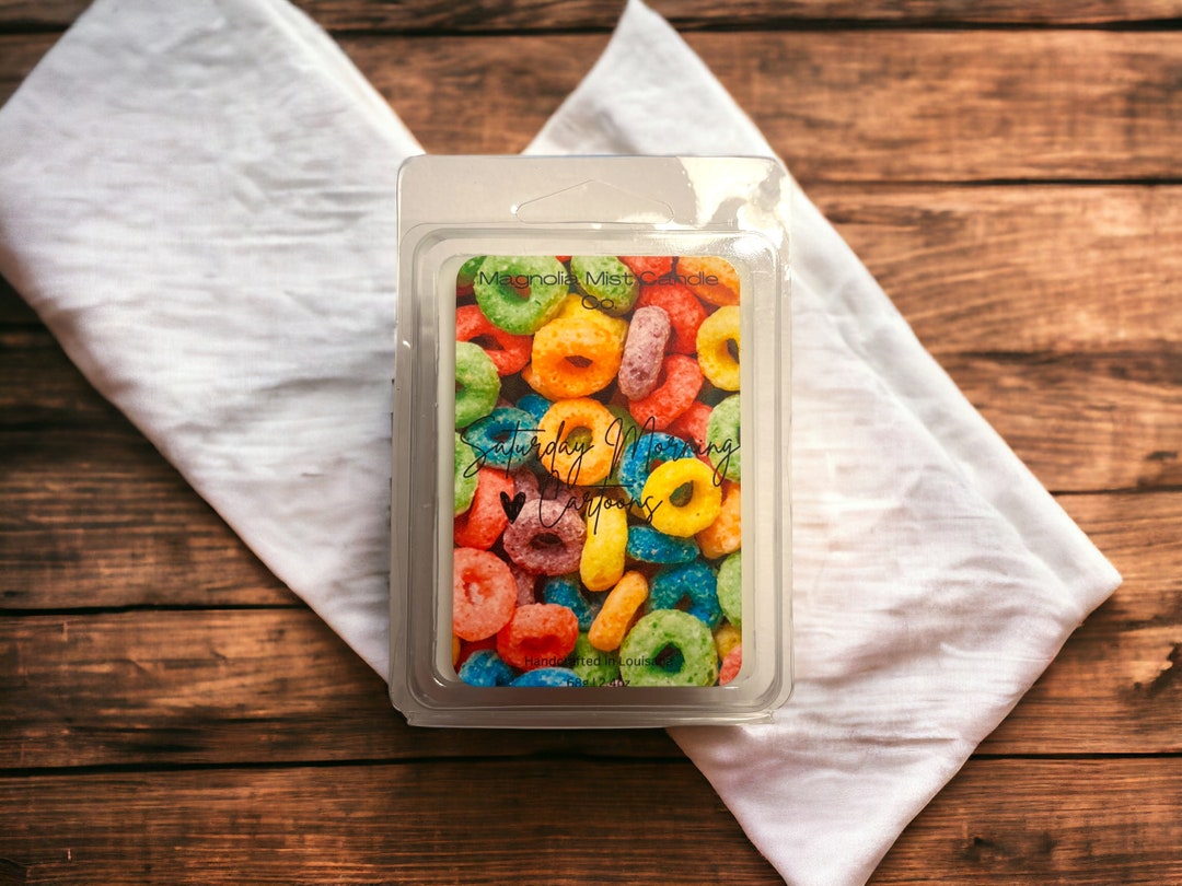 Soy Wax Blend Saturday Morning Cartoons Inspired Fruit Loops Wax Melts ...