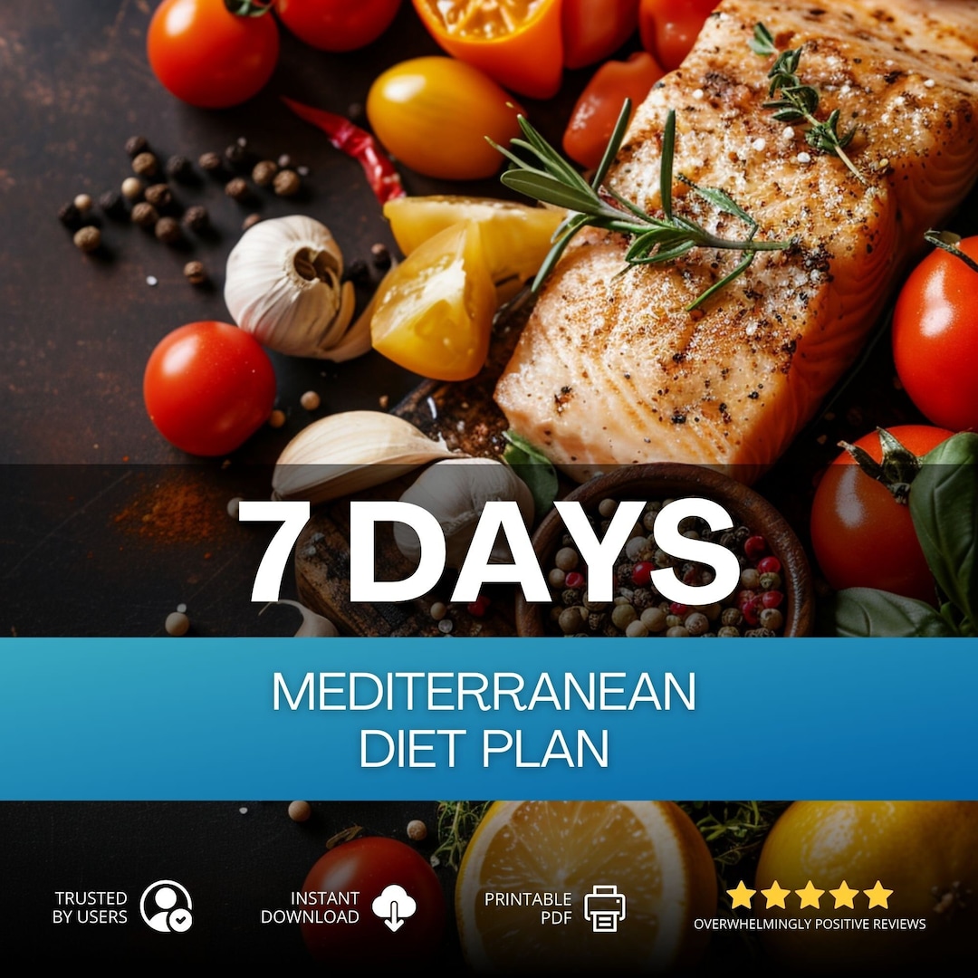 7 Days Mediterranean Diet Plan | Healthy Recipes | Meal Prep ...
