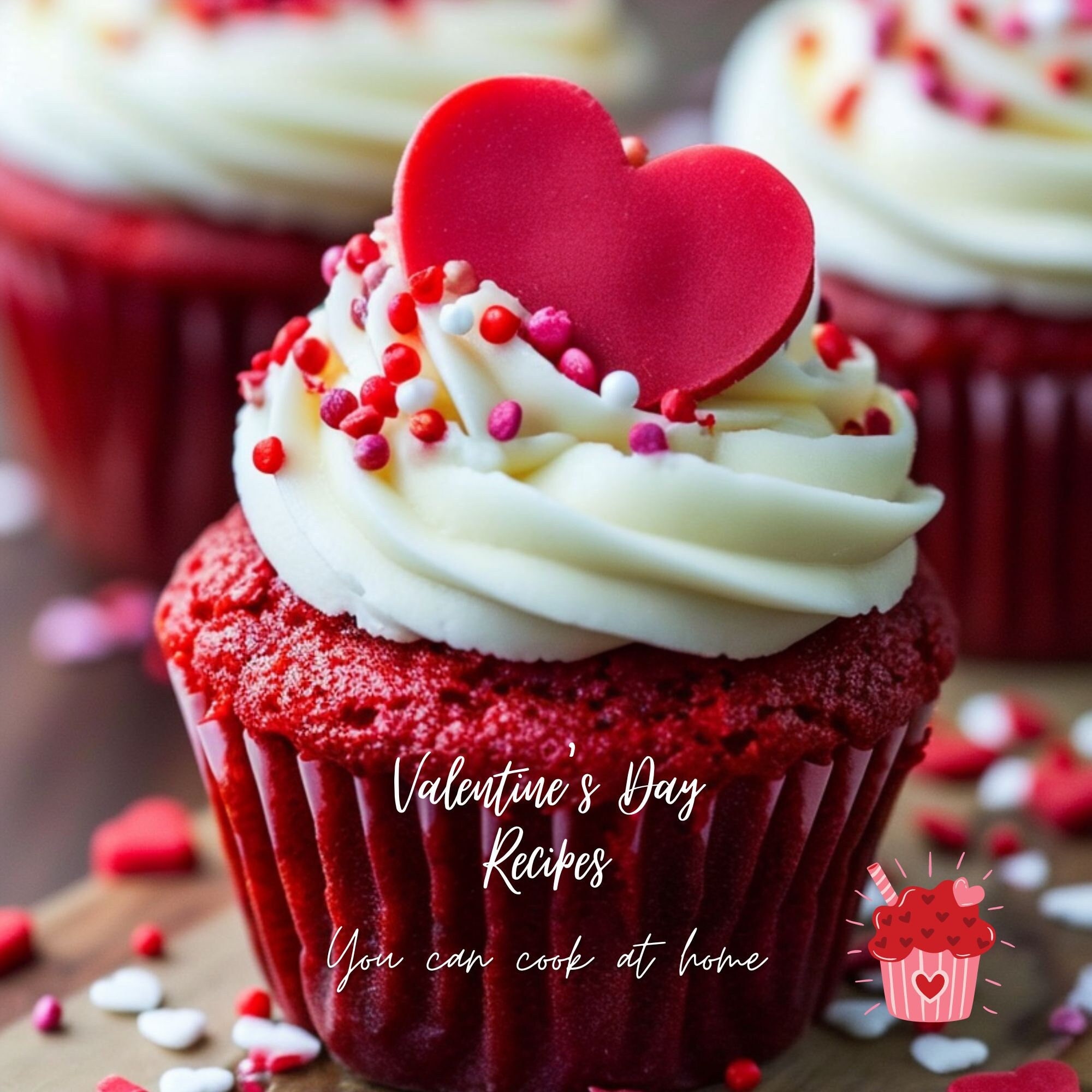 Valentine's Day Recipe Cards Easy to Cook at Home Printable & Perfect ...