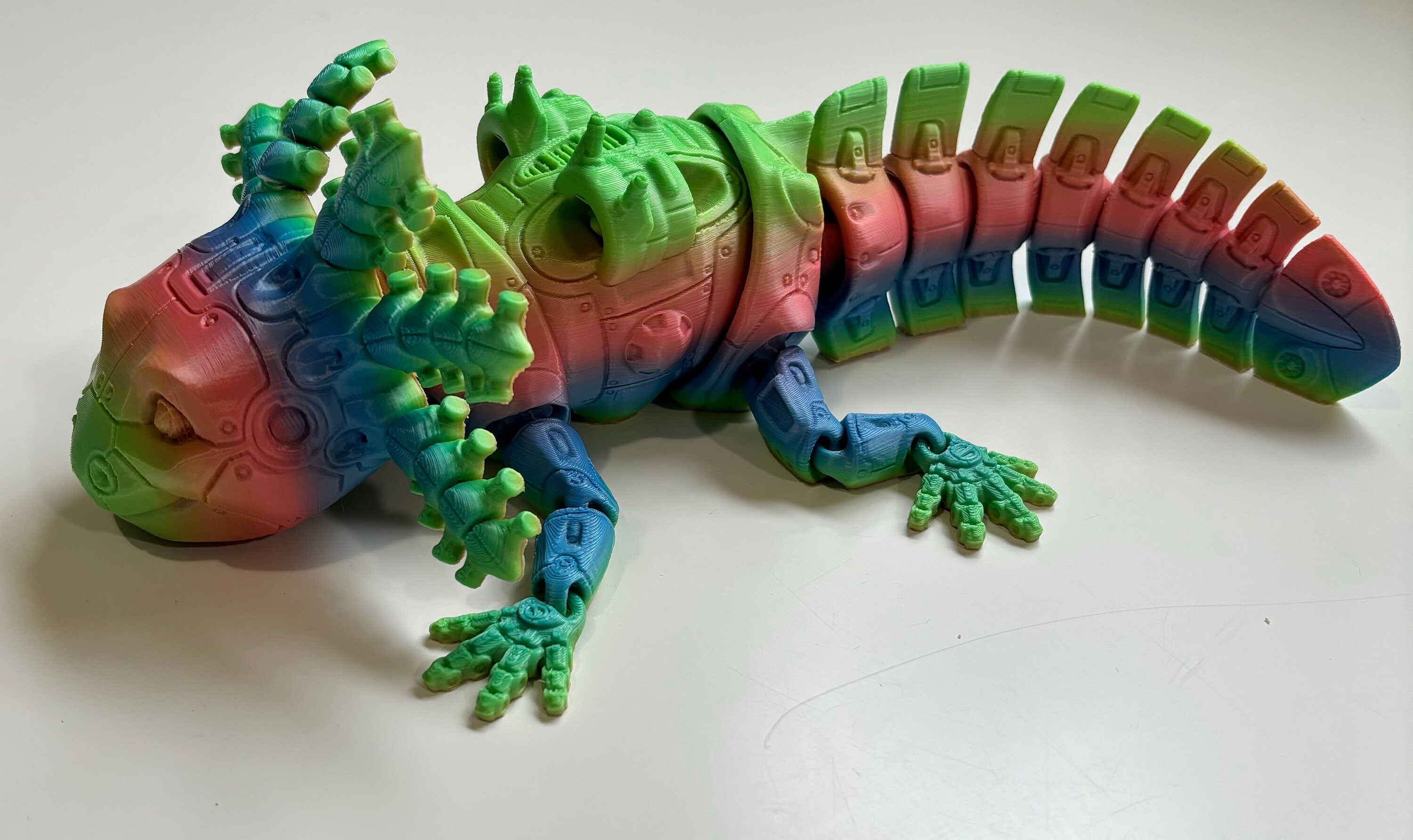 3D Printed Robot Axolotl - Etsy