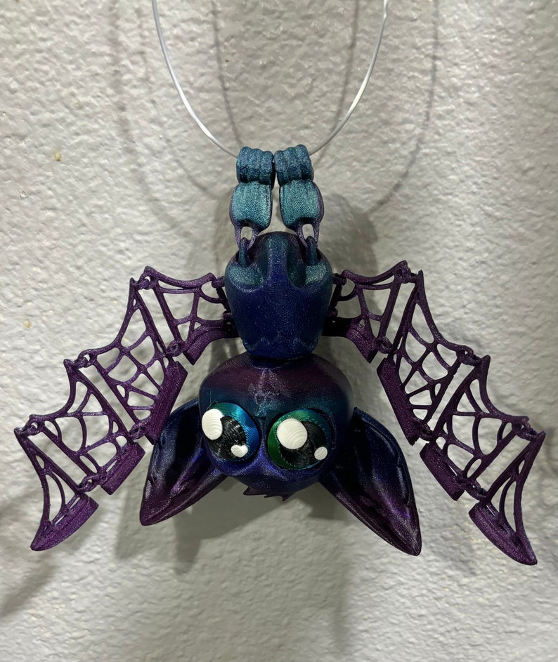3D Printed Articulated Bat - Etsy