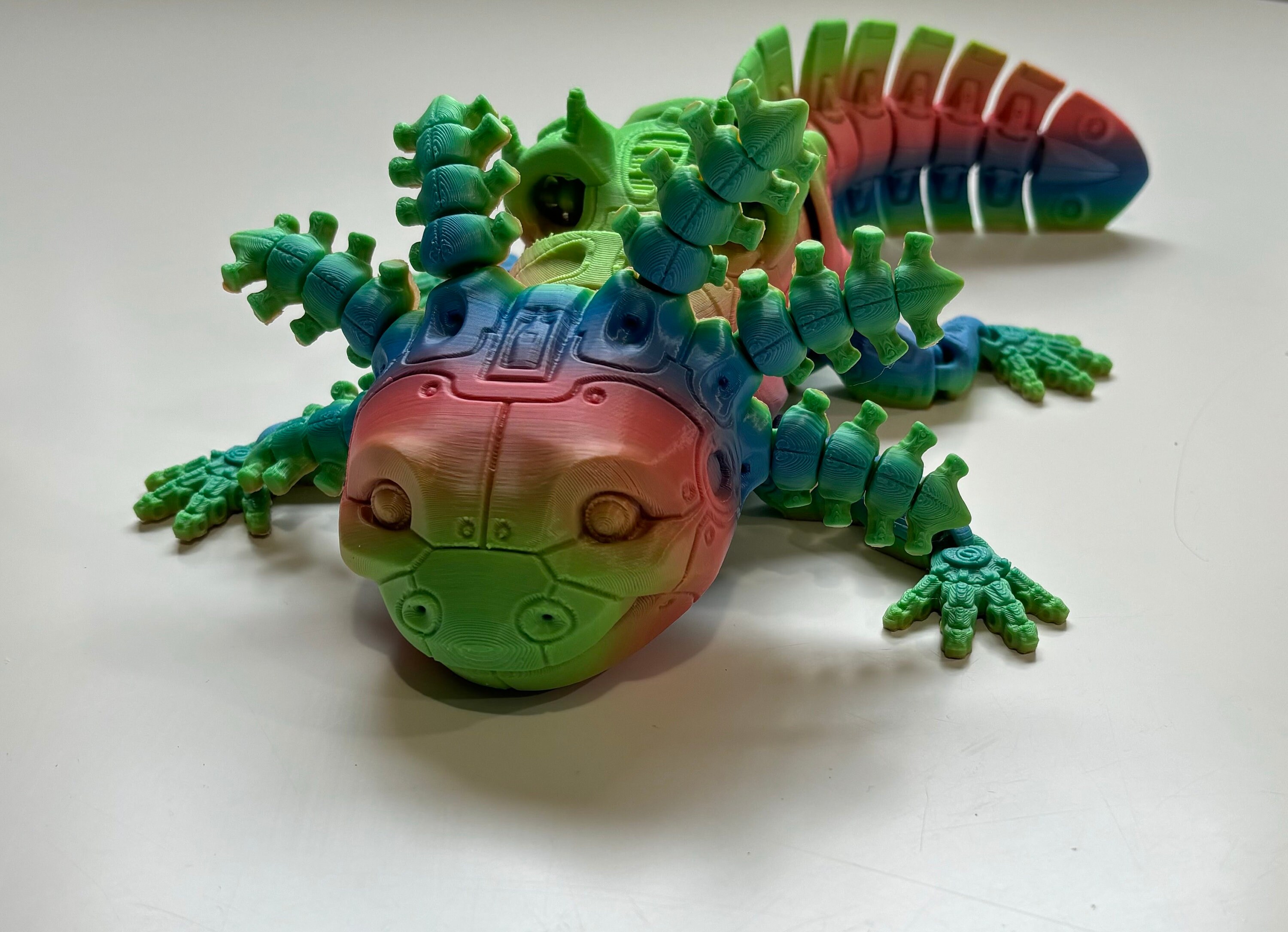 3D Printed Robot Axolotl - Etsy