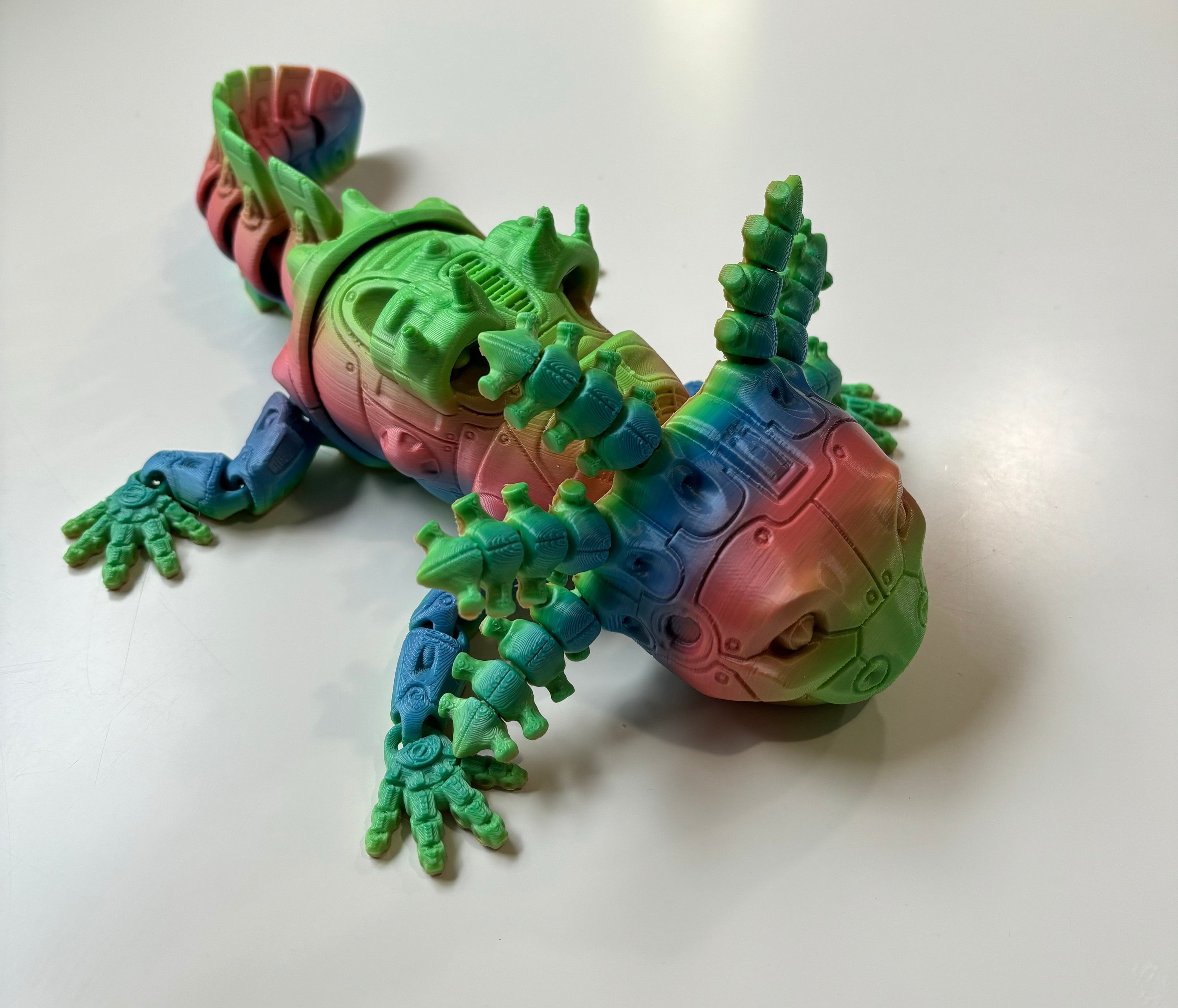 3D Printed Robot Axolotl - Etsy