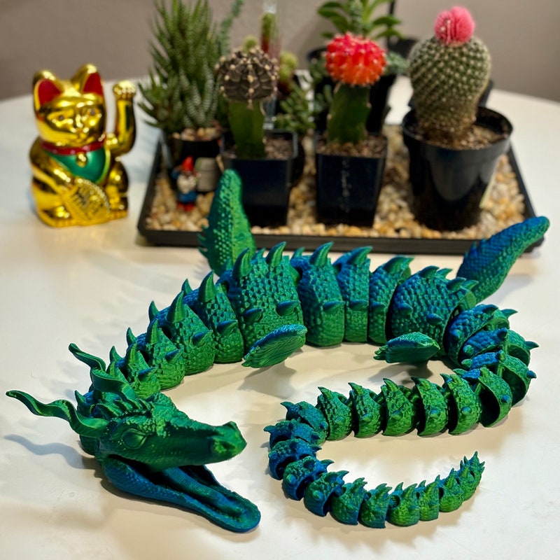 Majestic Dragon Figurine - Etsy