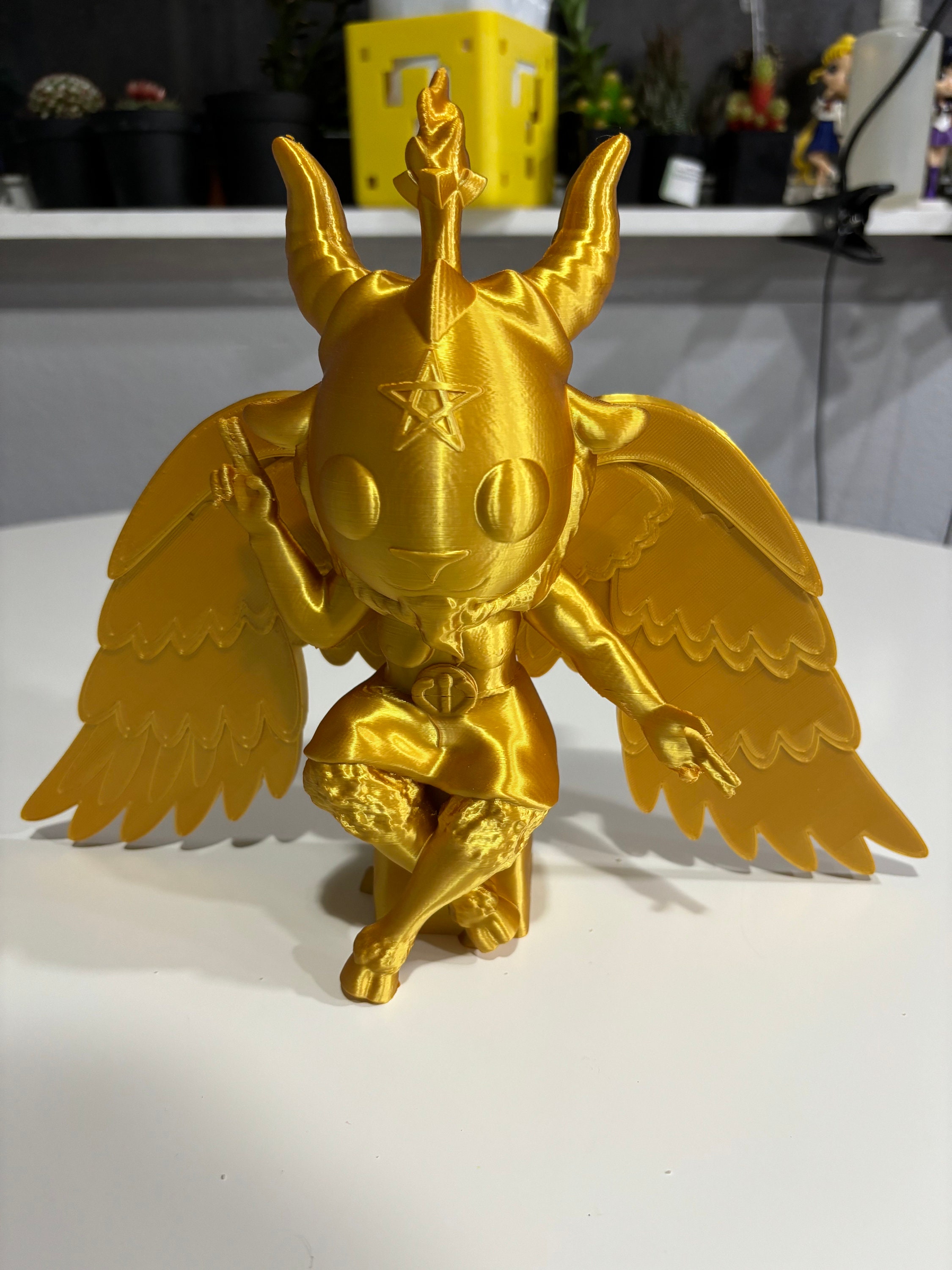 3D Printed Baphomet Statue - Etsy