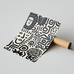 Pop Art Protest, Keith Haring Inspired, Maximalist, Expressionist ...