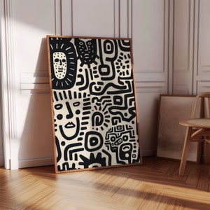 Pop Art Protest, Keith Haring Inspired, Maximalist, Expressionist ...