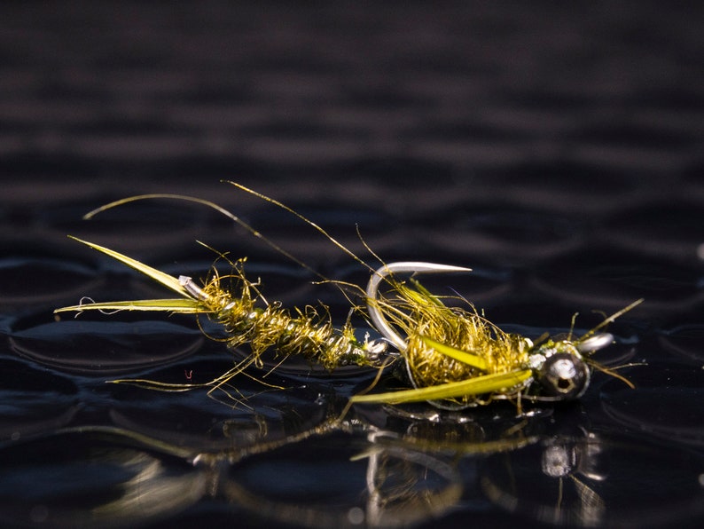3 Articulated Nymphs + 1 FREE Random Fly — Micro Game Changer for Fly ...