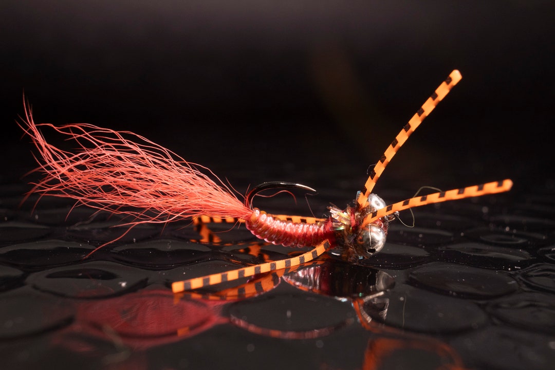 3 Bloodworm Carp Flies for Fly Fishing 1 FREE Random Fly - Etsy