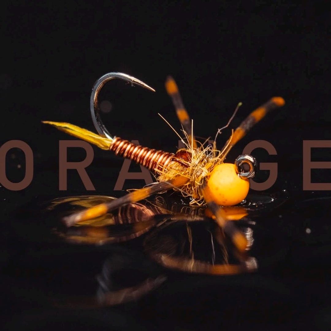 3 Copper John + 1 FREE Random Fly — Tungsten Stonefly Jig Natural ...