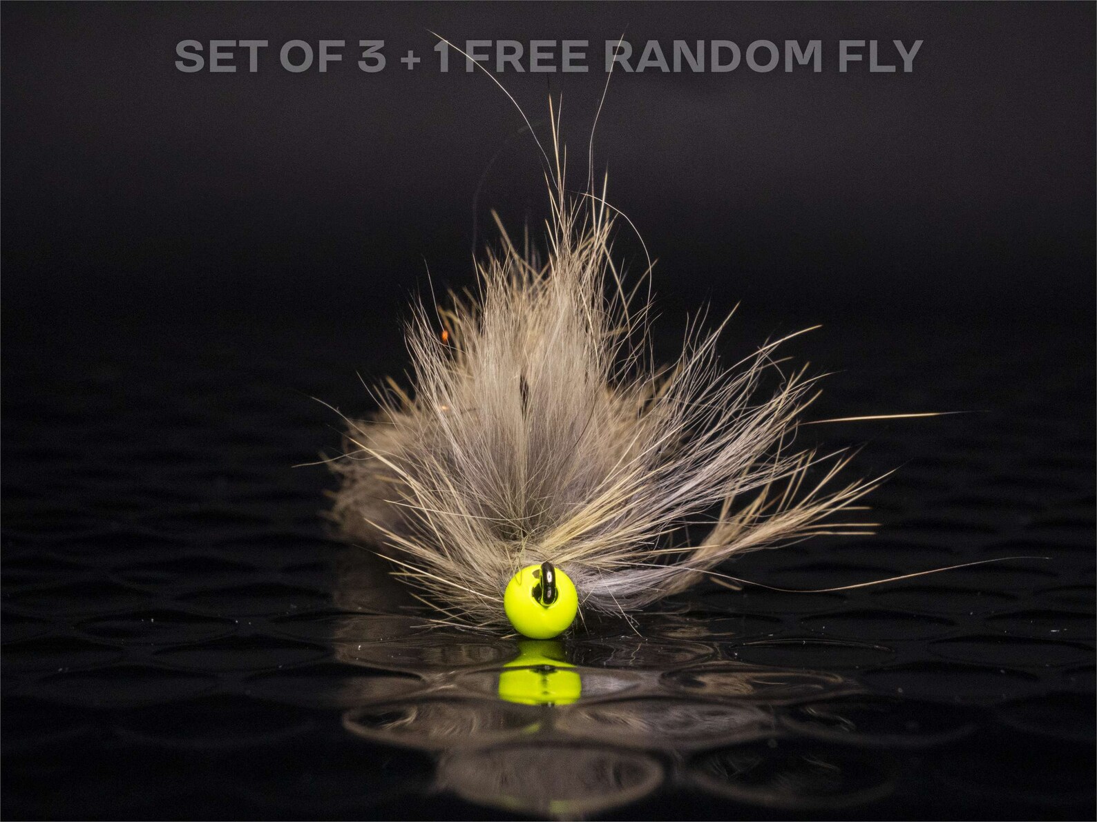 3 Leech Streamer + 1 FREE Random Fly — Tungsten Euro Streamer for Fly ...
