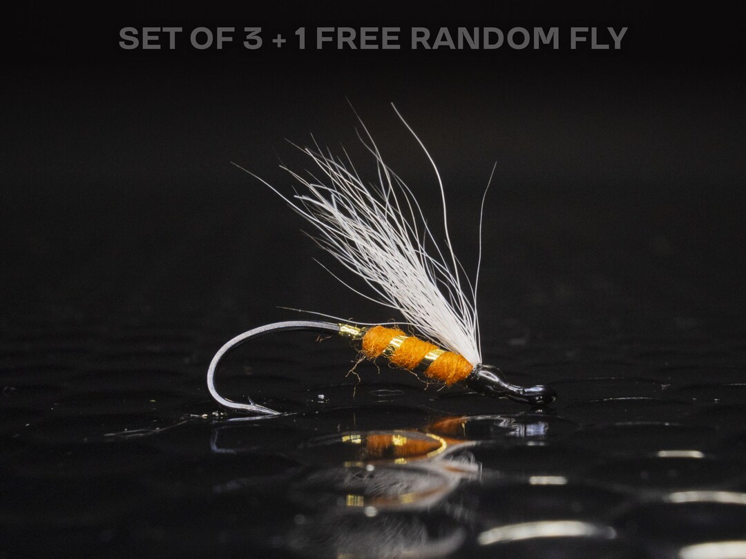 3 Salmonier Special + 1 FREE Random Salmon Fly — Salmon Fly Fishing Wet ...